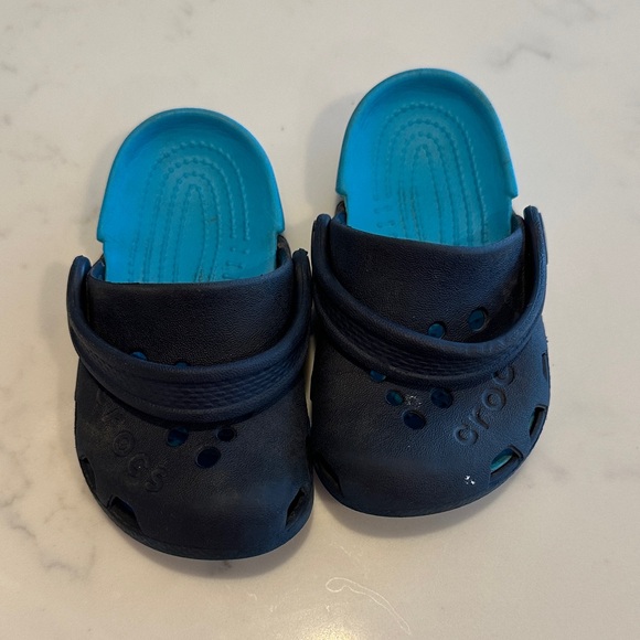 CROCS | Shoes | Crocs Kids Navy Blue | Poshmark